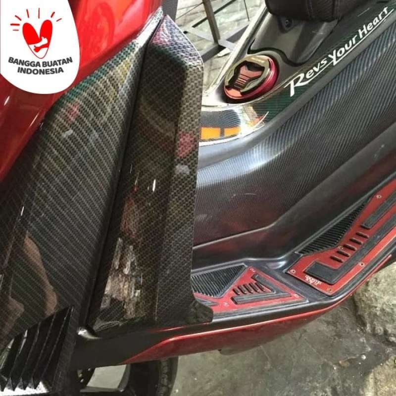 Jual NEMO Winglet Legshield Cover Body Sayap Kaki Depan Carbon Yamaha ...