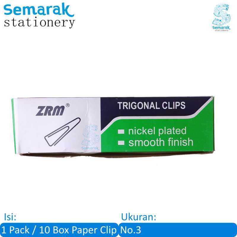 Jual Trigonal Clip No 3 1 Pack 🏷️ Original Terbaru, Terlengkap, & Harga ...