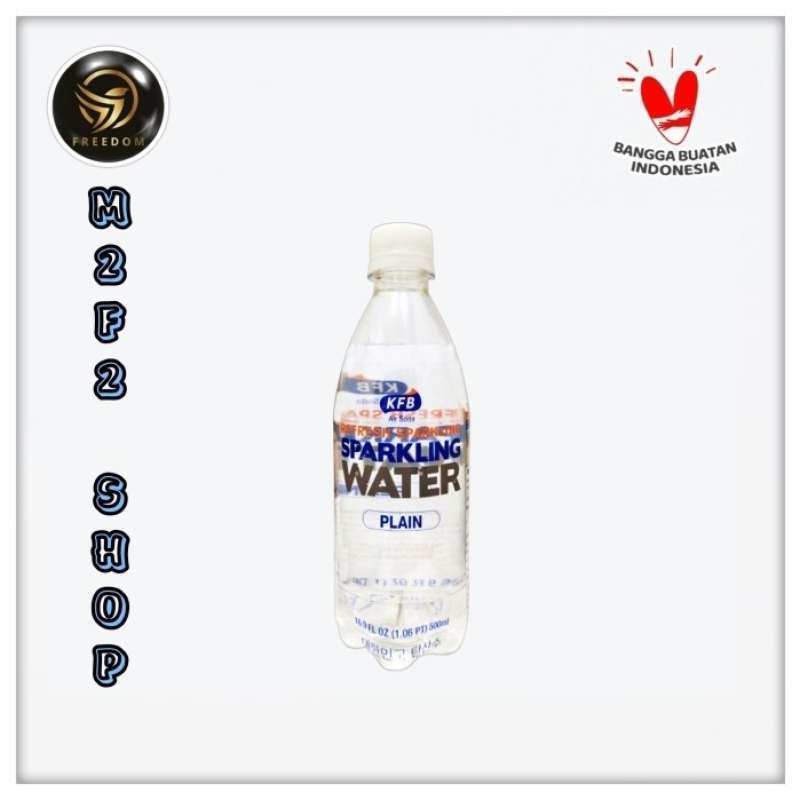 Promo Kfb Refresh Sparkling Water Plain | Air Soda Botol Platik Pet ...