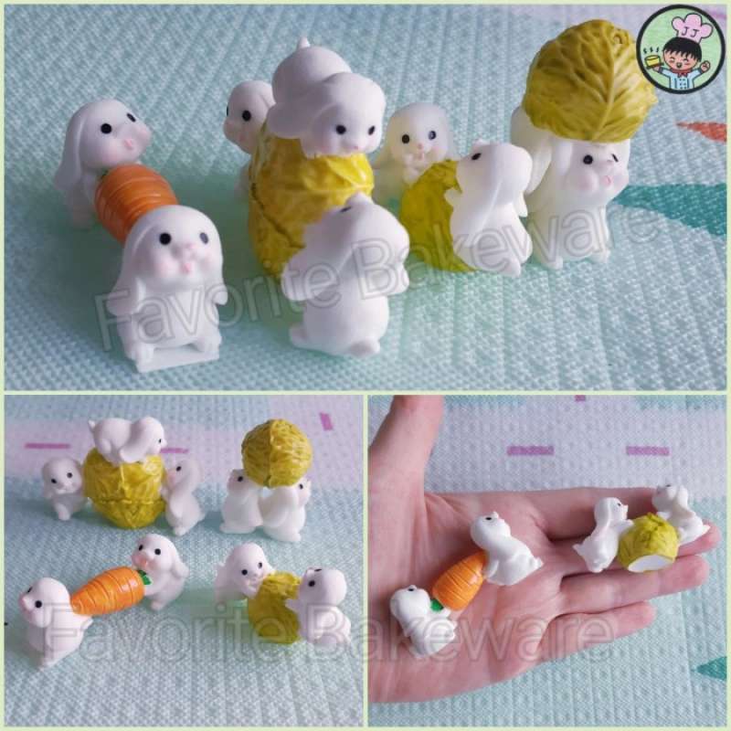 Jual Topper Cake Birthday Rabbit Animal Hiasan Kue Tart Ulang Tahun ...