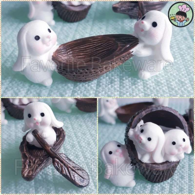 Jual Topper Cake Birthday Rabbit Animal Hiasan Kue Tart Ulang Tahun ...