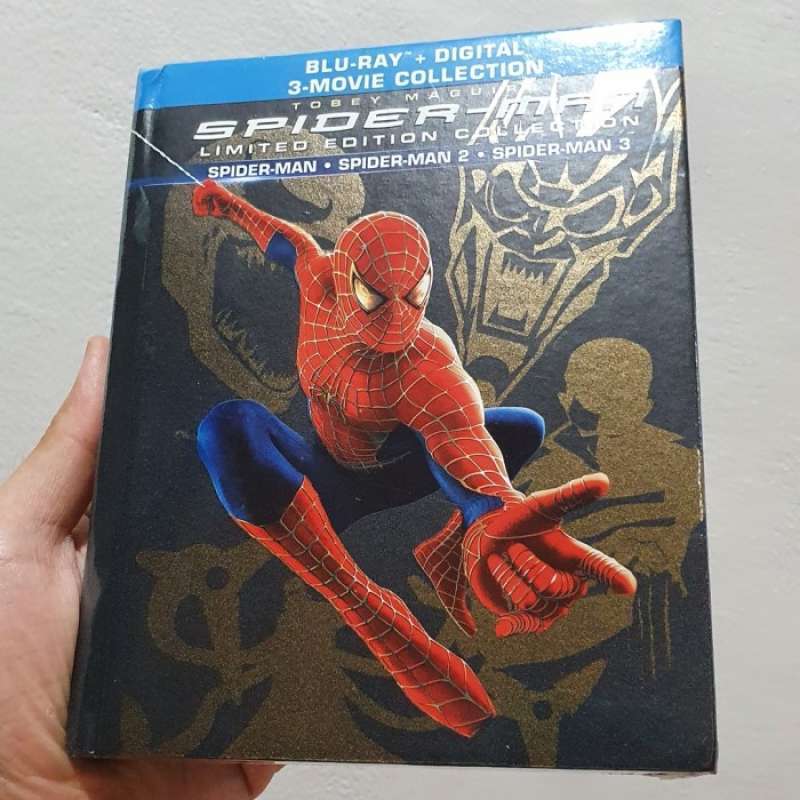 Jual Spider-Man Trilogy Collection (Blu-Ray) Original Bluray di Seller ...