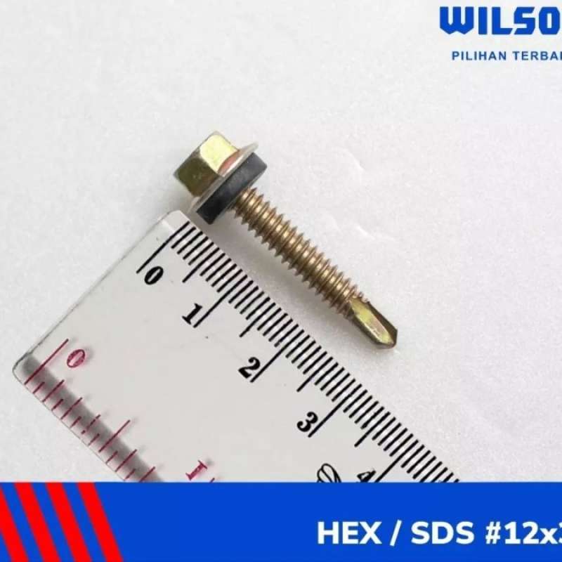 Jual Baut Roofing Baut Baja Ringan Skrup Baja Ringan Skrup Roofing 3 Cm ...