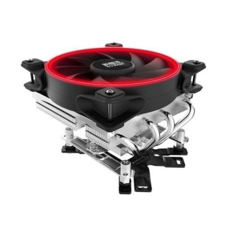 Promo PCCOOLER GI-46U RED LOW PROFILE CPU COOLER WITH 4 NICKEL ...