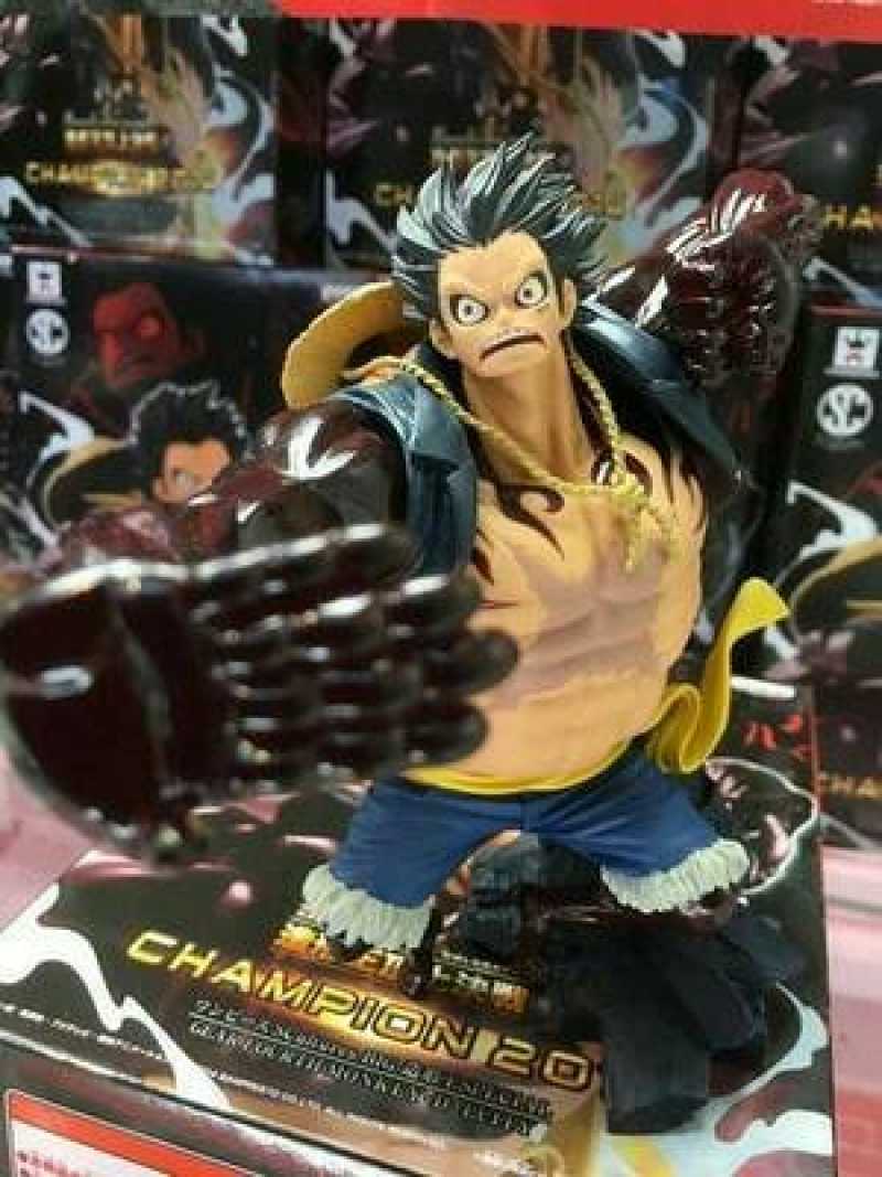 Jual Monkey D Luffy Gear 4th Scultures Champion 2014 Action Figure ...