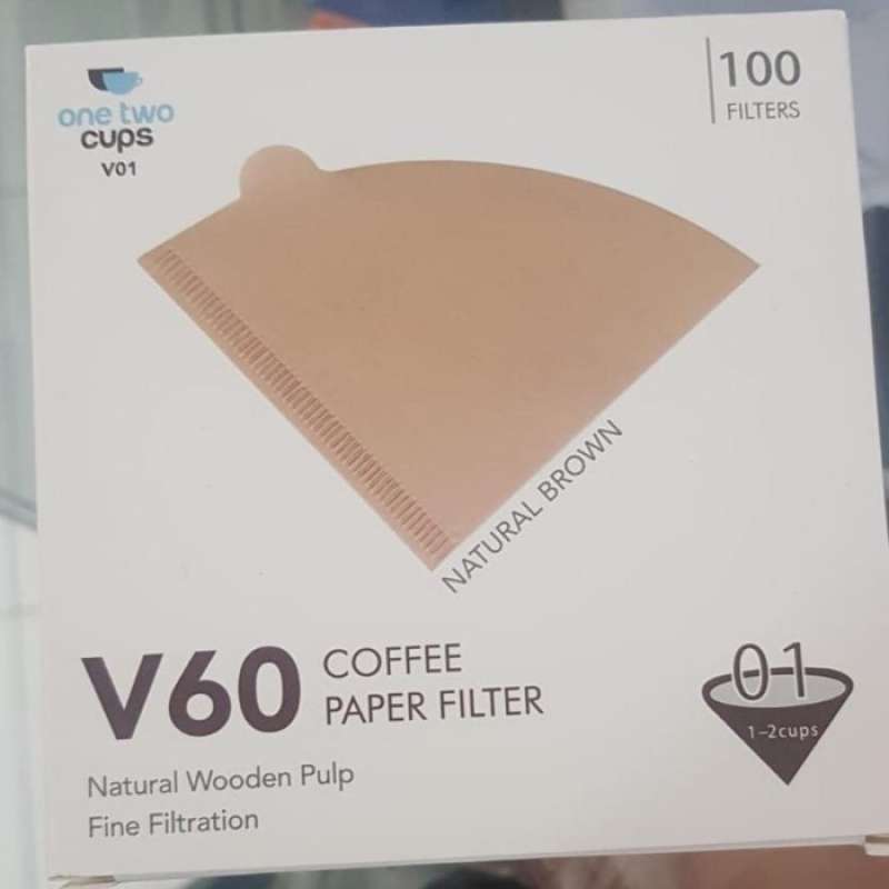 Promo Kertas Filter Saringan Kopi Coffee V Shape Bottom Filter 1-2 Cup ...