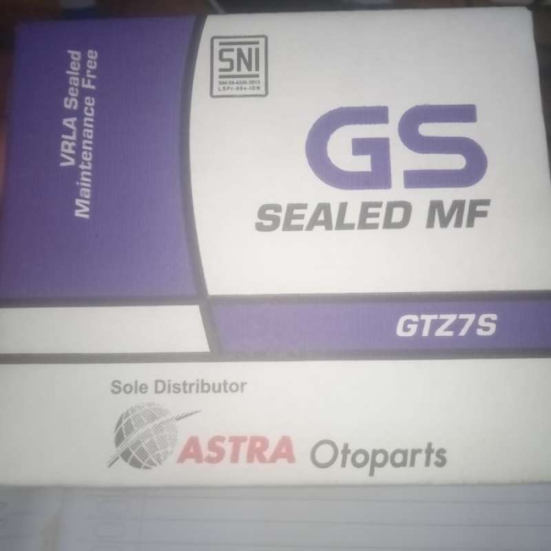 Promo Aki Gs Astra Gtz7s Diskon 17% Di Seller Mekanik Handal - Cikoko ...