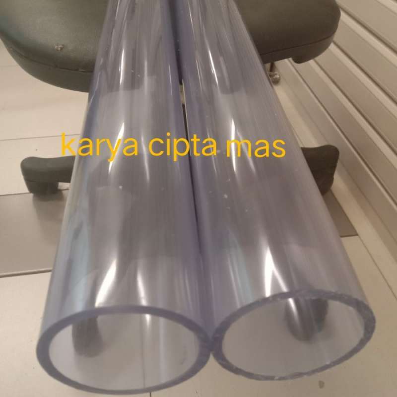 Promo Pipa Pvc Clear Transparan 4 Inch (Pipa Pvc Bening) Diskon 29% di ...