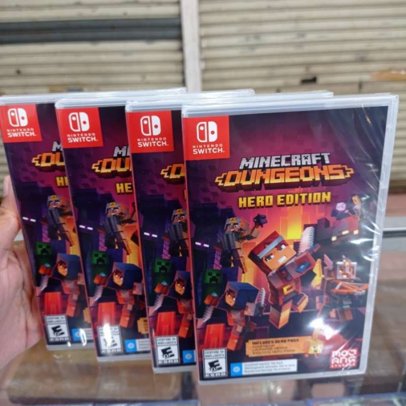 Promo Minecraft Dungeons Hero Edition Switch Diskon 17% Di Seller ...