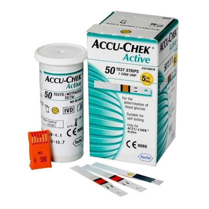 Jual Accu-Chek Active Test Strip 50 Pcs di Seller Bergas Selalu ...