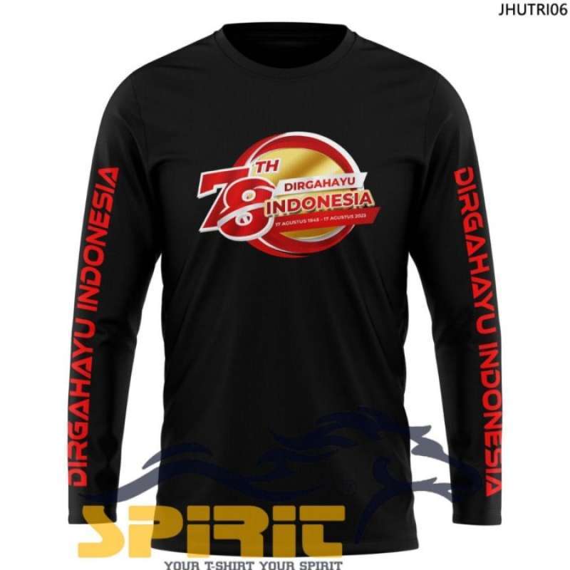 Promo Gratis Tambah Nama !!! kaos 17 agustus 2023 hut ri ke 78/kaos 17 Diskon 23% di Seller ...