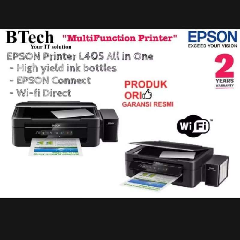 Promo Printer Epson L405 Wifi Use. All In One Ink Tank Diskon 26% Di ...