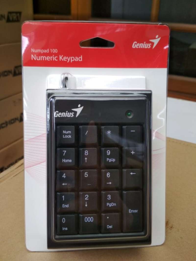 Promo Genius Numerik pad 100 USB/Numpad/Kryboard Numerik Genius Diskon ...
