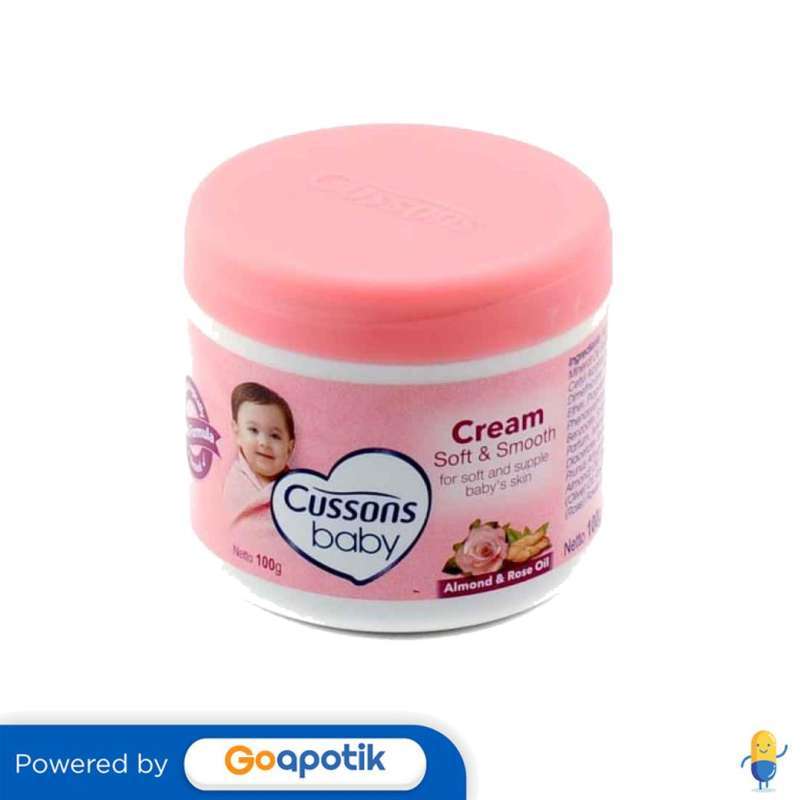 Jual Cussons Baby Cream Soft & Smooth 100 Gram Jar Di Seller Apotek ...