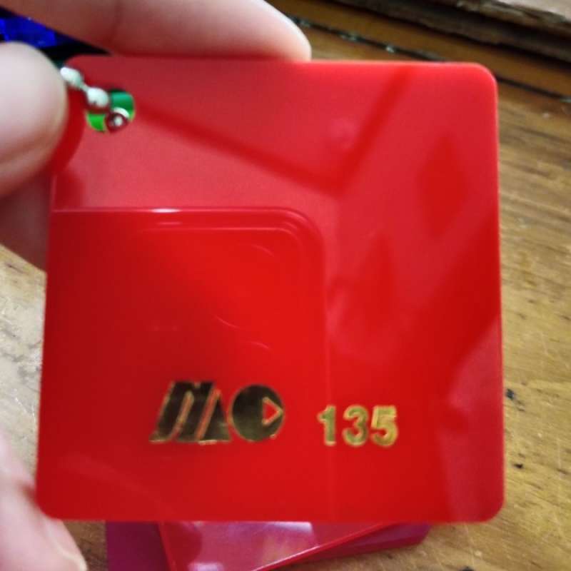 Jual Akrilik Lembaran 3mm Merah(135) 122x244 Merk Mc Di Seller Kim Nona ...