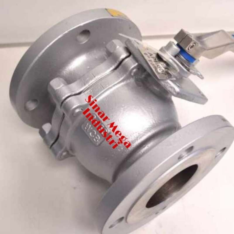 Jual Ball Valve Wcb 3 Ansi 150, Ball Valve Flange Body 2 Pieces Di ...