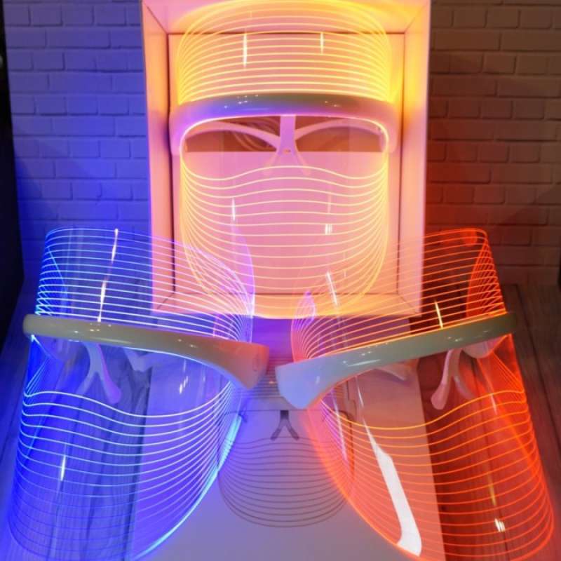 Promo LED Photon Face Mask 3 Warna ORIGINAL KOREA Include Box + User ...