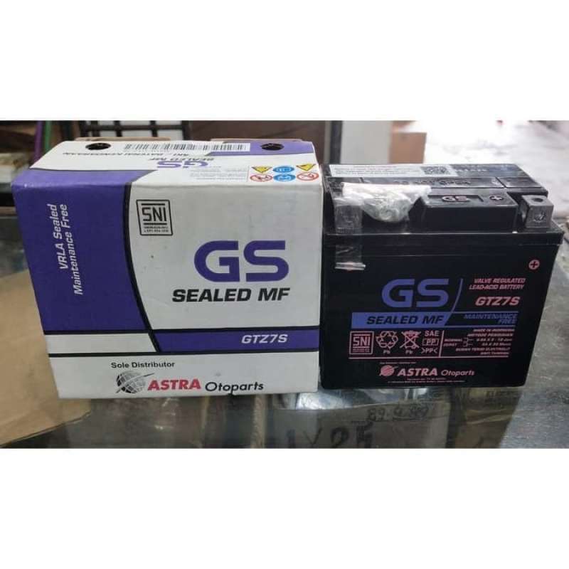 Promo Aki Gs Astra Gtz7S Mf Original ( Aki Kering ) Diskon 17% di ...