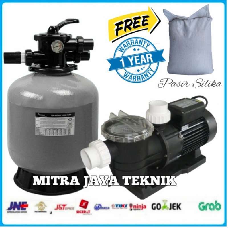 Promo Pompa Kolam Renang 1/2hp Venezia Stp50 + SAND FILTER V350 Grab ...
