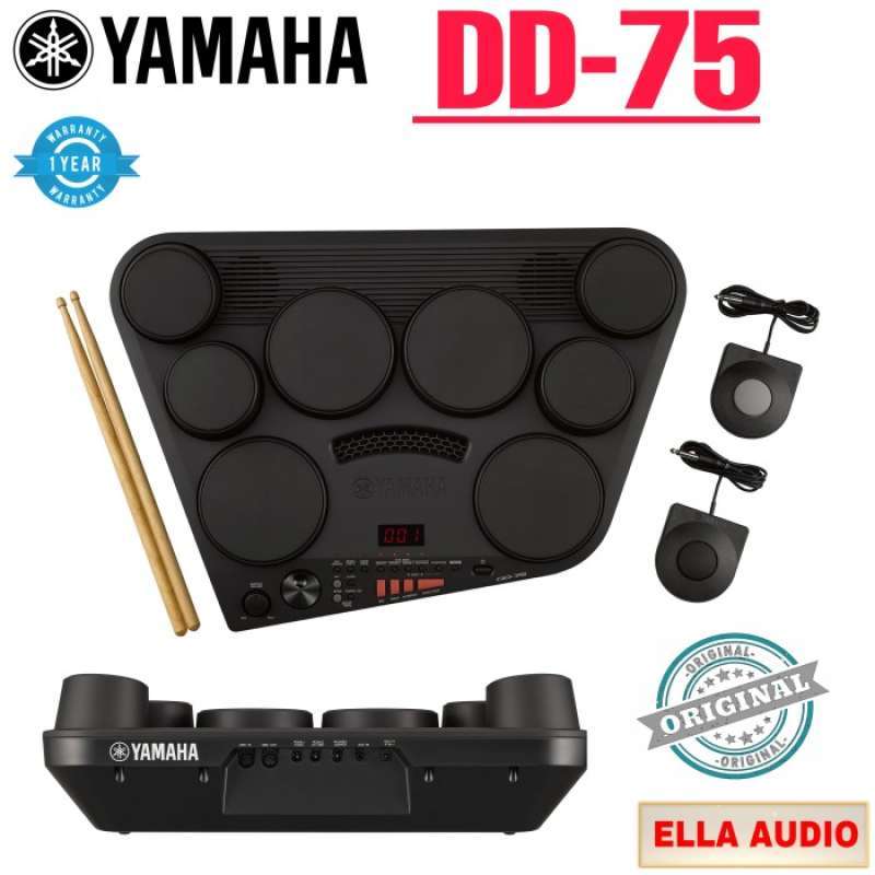 Promo Yamaha Dd75 Digital Drum Electrik Original Diskon 23% di Seller ...