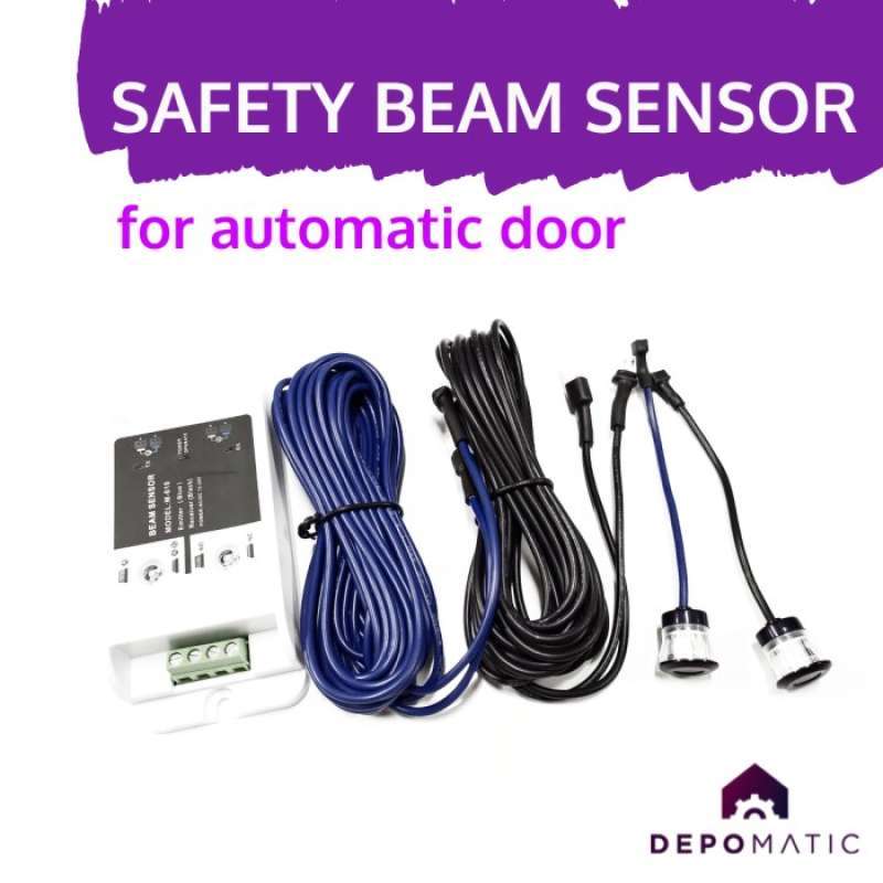Promo safety beam sensor for automatic door single photocell Diskon 4% ...