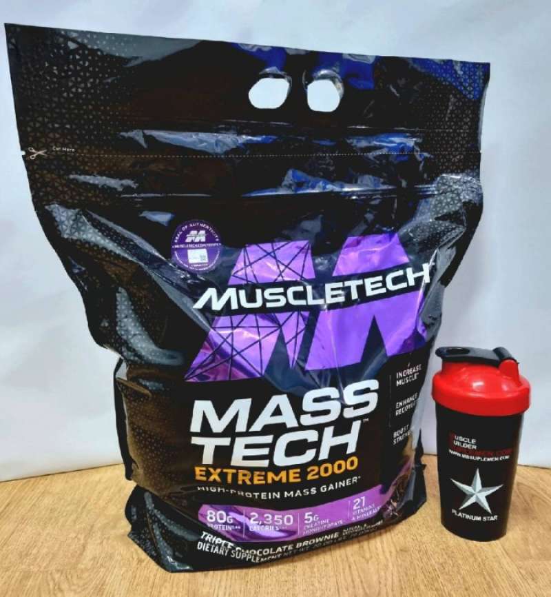 Jual Masstech Muscletech 20 Lbs Weight Gain Mass Gainer Kingmass Elitelabs Di Seller Zami Store ...