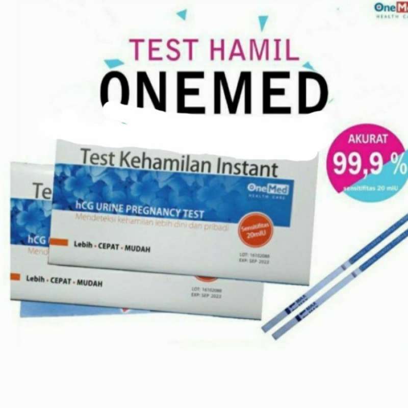 Promo Tes Hamil OneMed/Test pack/Tes pack OneMed/Eceran Diskon 23% di ...