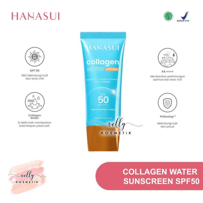 Jual Hanasui Collagen Water Sunscreen Di Seller Plaza Kosmetik - 29 ...
