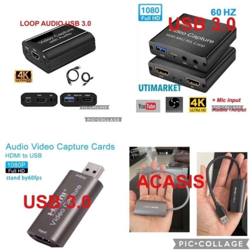 Promo VIDEO CAPTURE USB 3.0 60 FPS USB PENGAMBILAN GAMBAR LIVE ...