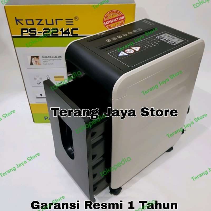 Promo Mesin Penghancur Kertas Kozure PS-2214C Paper Shredder Kozure PS2214C Diskon 20% di Seller ...