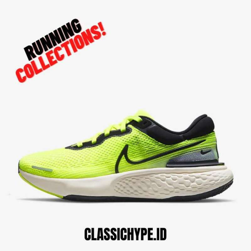 Jual NIKE ZOOMX INVINCIBLE RUN FLYKNIT VOLT YELLOW BLACK 2021 di Seller ...