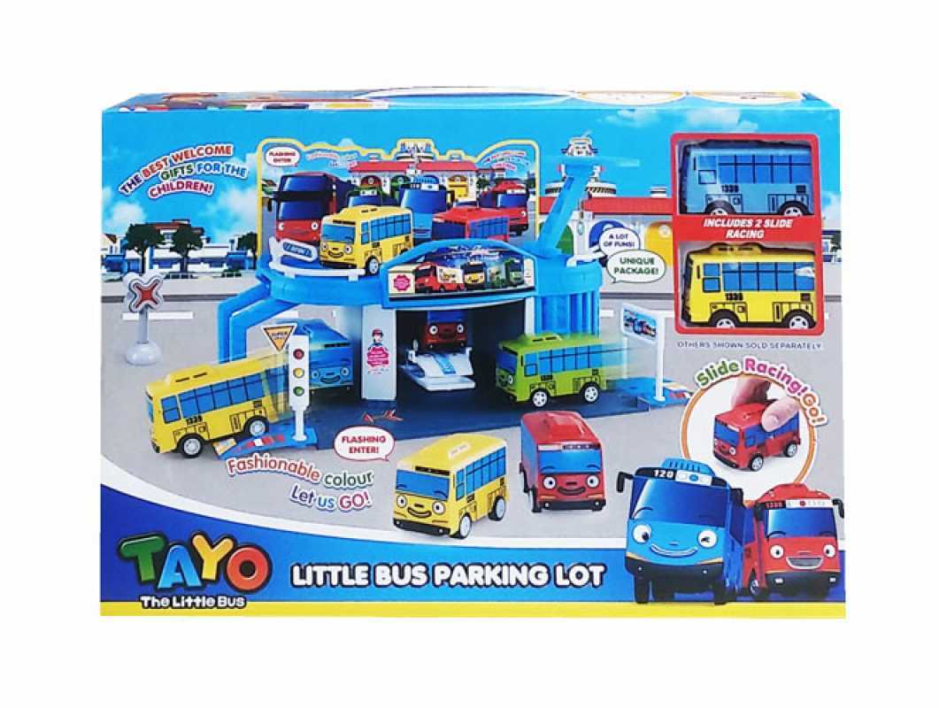 Promo mainan parkir parking lot tayo bus sekolah the little bus track bus - Multicolor Diskon 23 ...