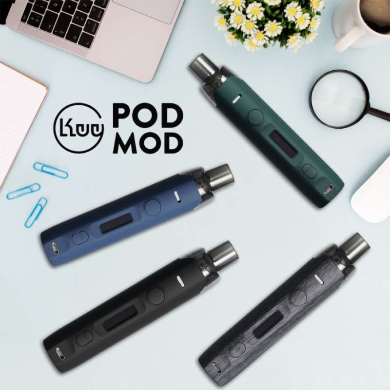 Promo KUY POD MOD 80W BY MOVI X ISUREVAPE VAPOR VAPE - BLACK, ORIGINAL ...