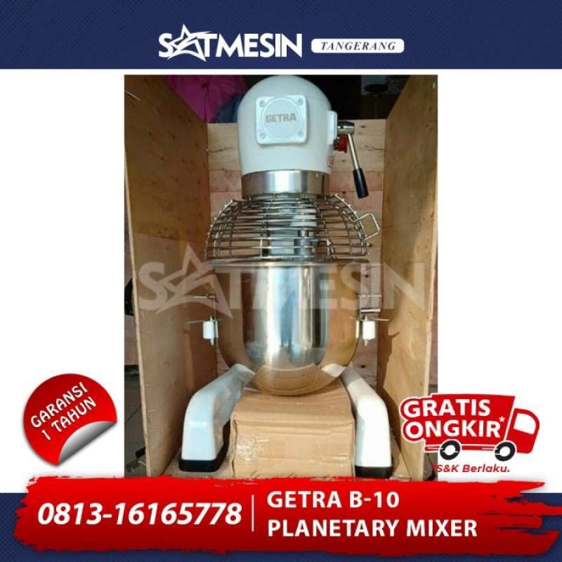 Promo Getra Mesin Planetary Mixer B-10 Kapasitas 10 Liter Diskon 33% di ...