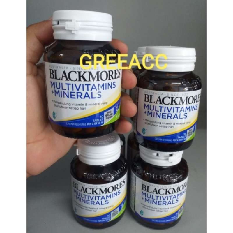 Jual Blackmores Multivitamin+mineral 30 Kapsul Multivitamins Minerals Bpom Di Seller Zami Store ...