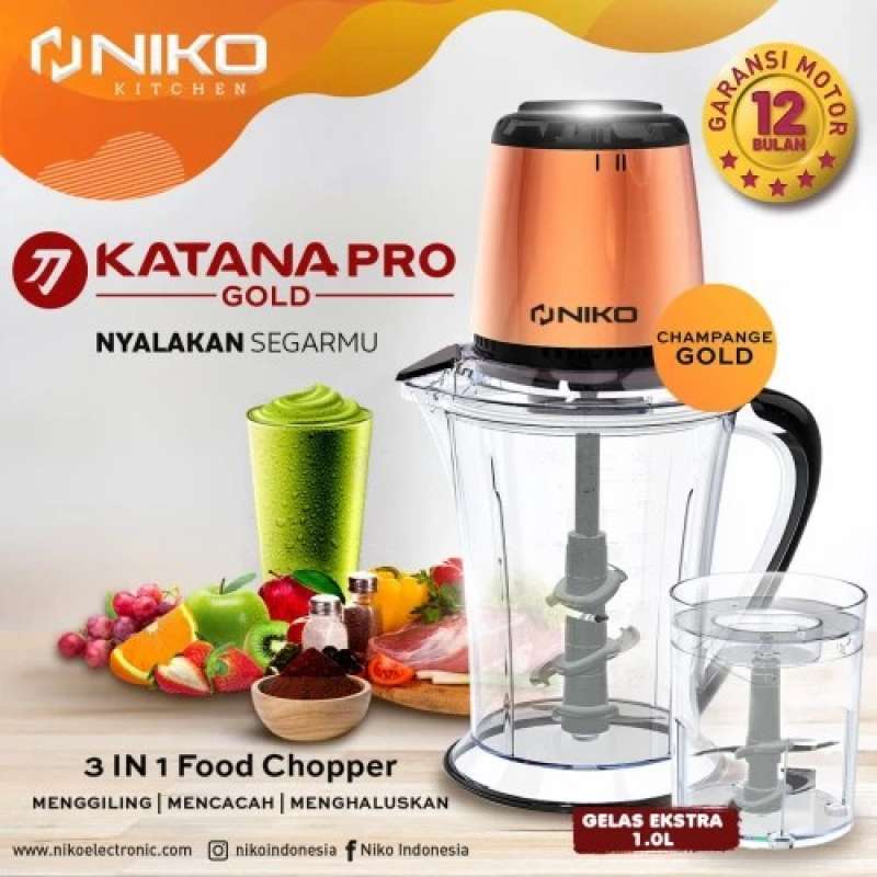 Promo Niko Katana Pro Gold Chopper Diskon 23% di Seller Blavoski Store ...