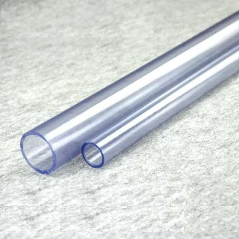 Promo Pipa transparan ukuran 1,5 inch x 1meter - Pipa PVC bening Diskon ...