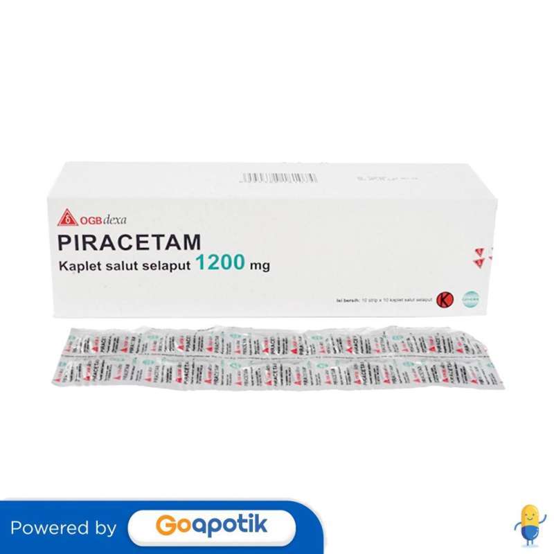 Jual PIRACETAM 1200 MG OGB DEXA MEDICA BOX 100 KAPLET di Seller Apotek ...