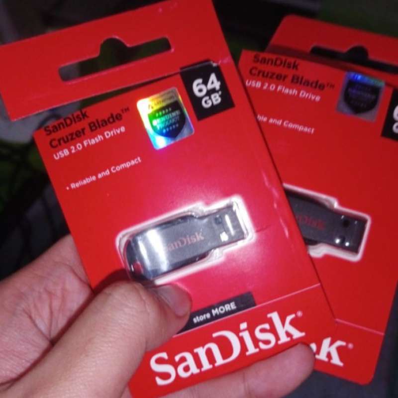 Promo Flashdisk Sandisk 64gb Original Diskon 23% Di Seller Urahara ...