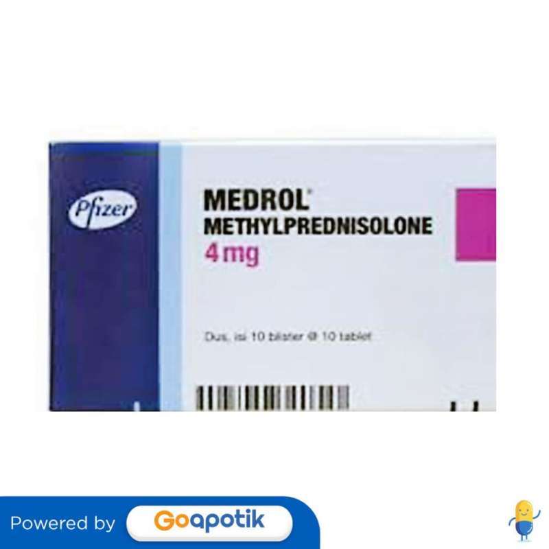 Jual Medrol 4 Mg Box 100 Tablet Di Seller Apotek Vita Farma - Gunungsari Ulu, Kota Balikpapan ...