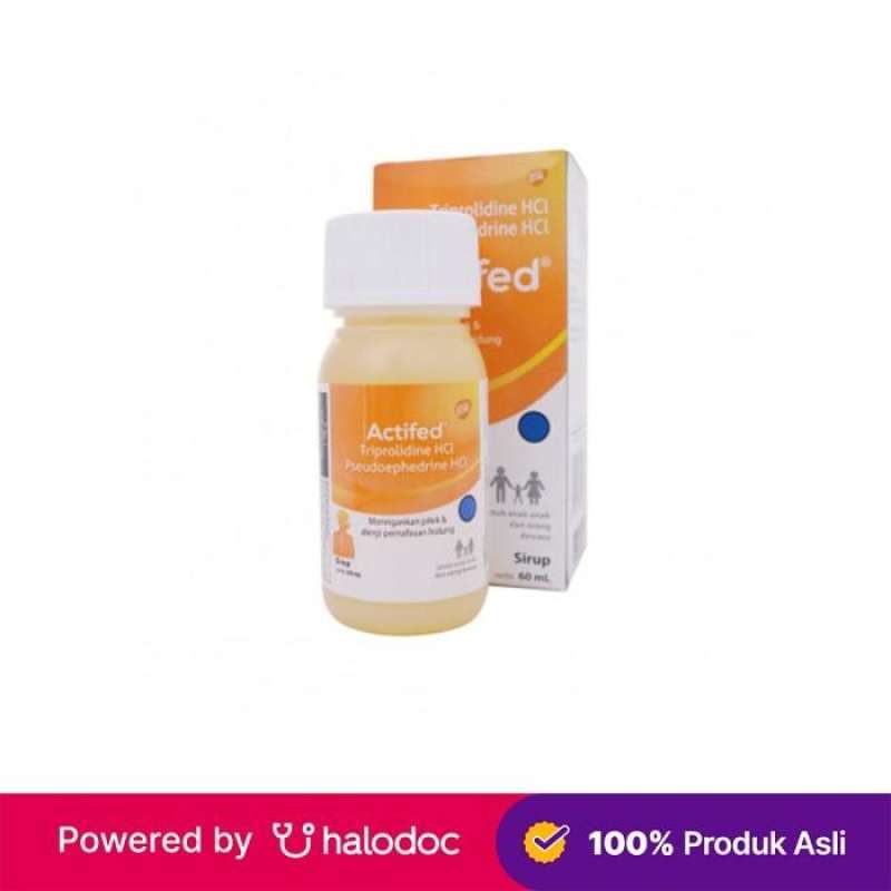 Jual Actifed Sirup 60 ml (Kuning) - Obat Batuk & Flu - Halodoc di ...
