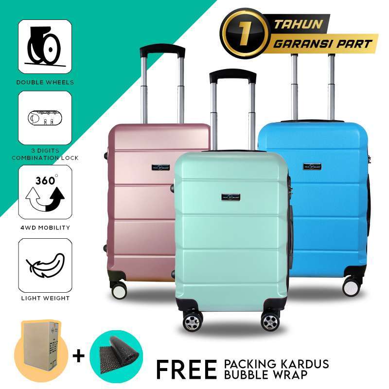 Promo Koper Hardcase Polo Milano 20 Inch Cabin Size 728182 Garansi Part ...