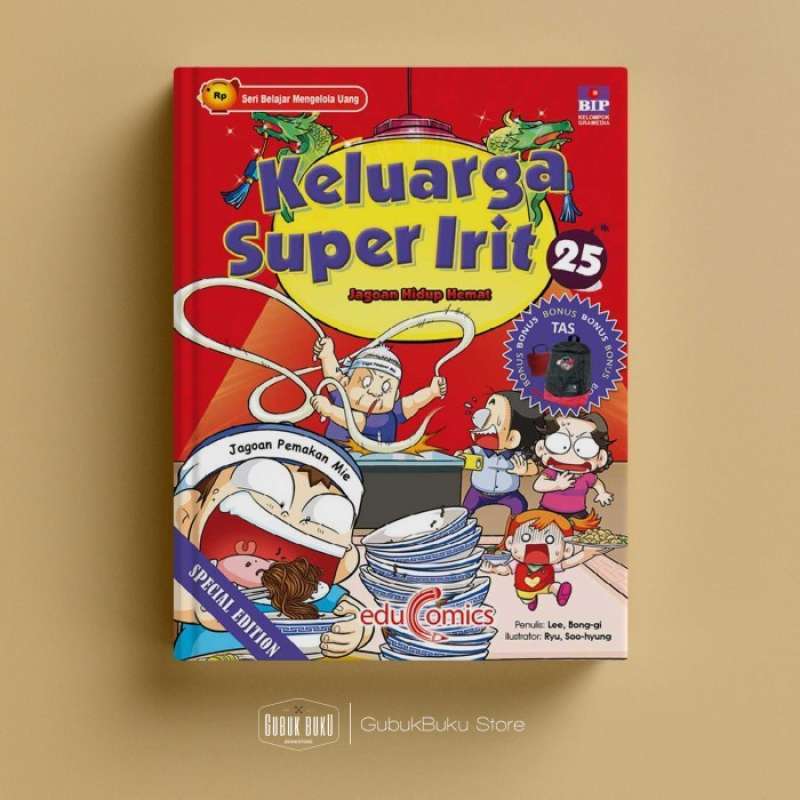 Jual Komik Seri Keluarga Super Irit 25 : Jagoan Hidup Hemat (Hard Cover) di Seller Sukses Jaya ...