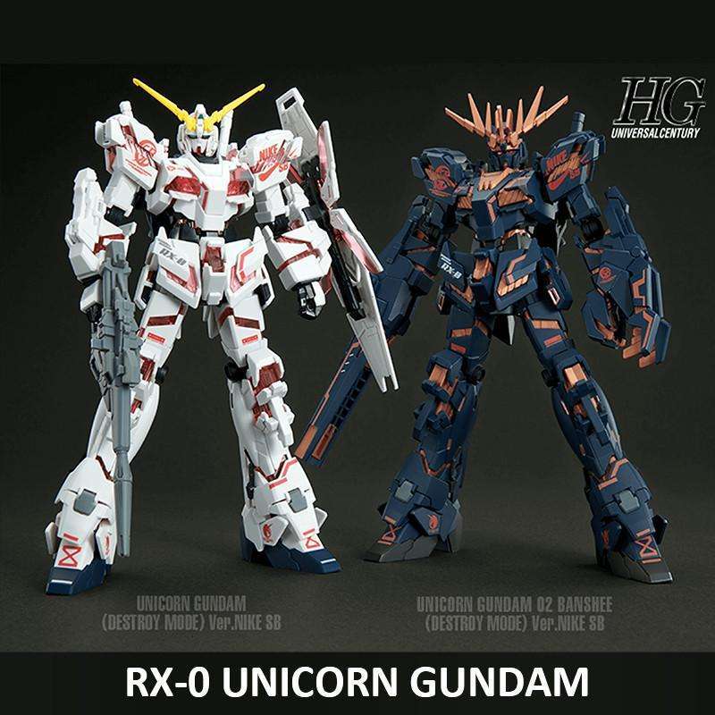 Jual Gunpla Nike Sb X Gundam Unicorn Model Kita 1/144 Di Seller ...