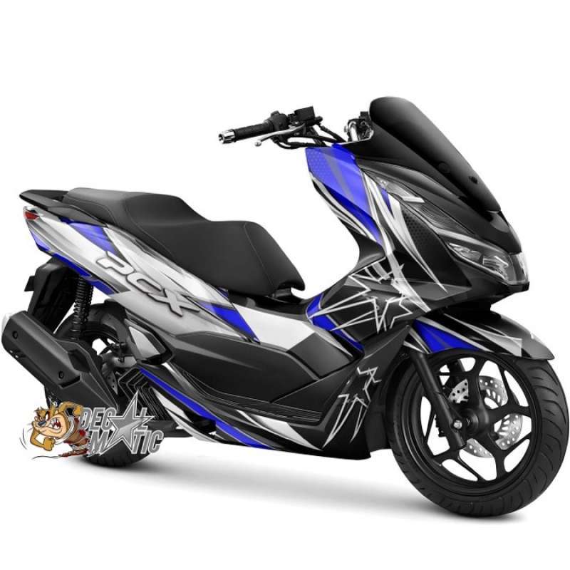 Jual Decal Stiker Full Body Motor Honda PCX 160 PCX150 Grafis Airbrush ...