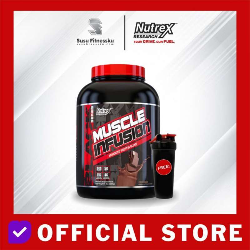 Promo Nutrex Muscle Infusion 5 Lb Whey Protein Time Release Diskon 17% ...