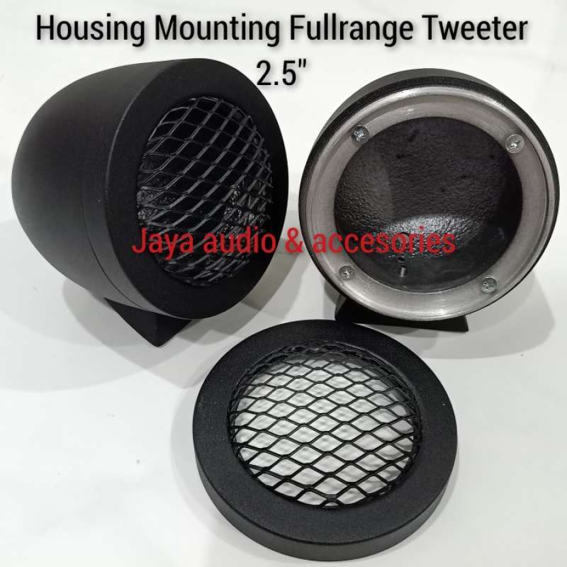 Jual Housing Mounting Speaker Fullrange Tweeter 2.5inch Aluminium Di ...