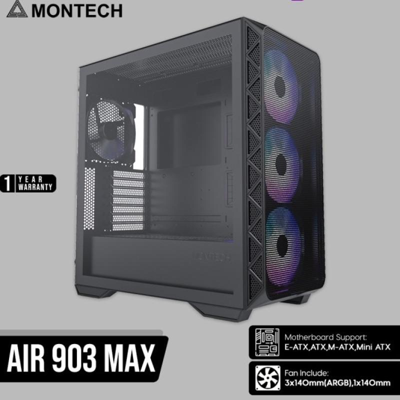 Jual Montech Air 903 Max Mid Tower Argb E-atx Case Di Seller Gamer's ...
