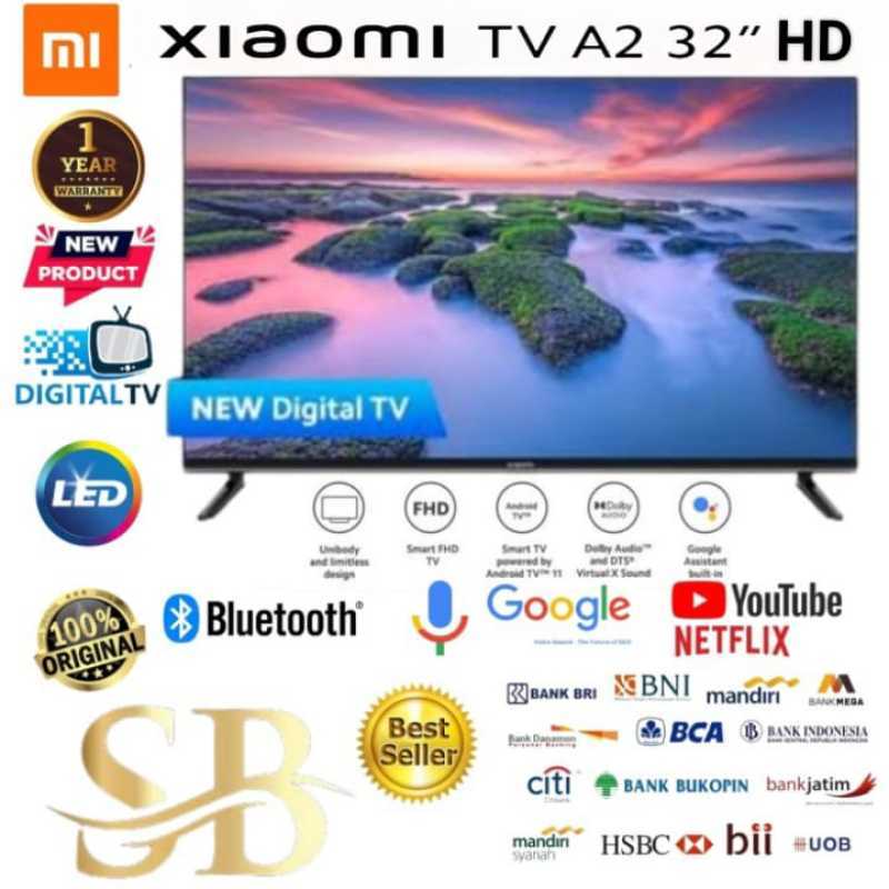 Promo Led Xiaomi 32 inch Mi TV A2 32 Smart Android 11 Digital TV HD - 32A2 Diskon 53% di Seller ...