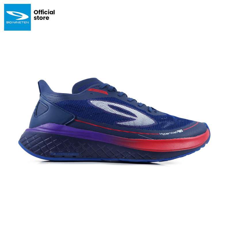 Jual 910 Nineten Kenzo Run Sepatu Lari - Biru-tua/merah/ungu Di Seller ...
